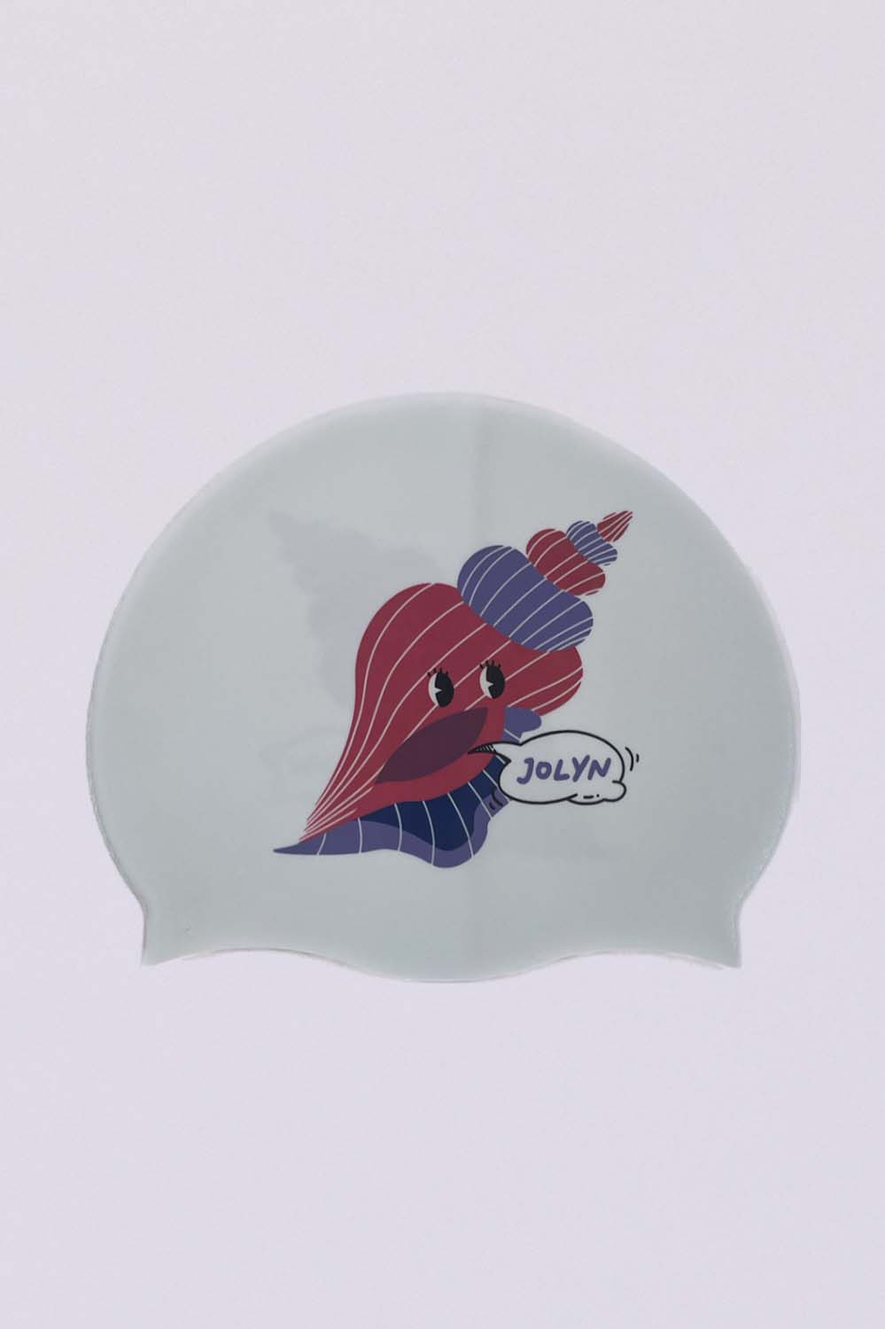 Printed Silicone JOLYN Exclusive Logo Swim Cap| JOLYN