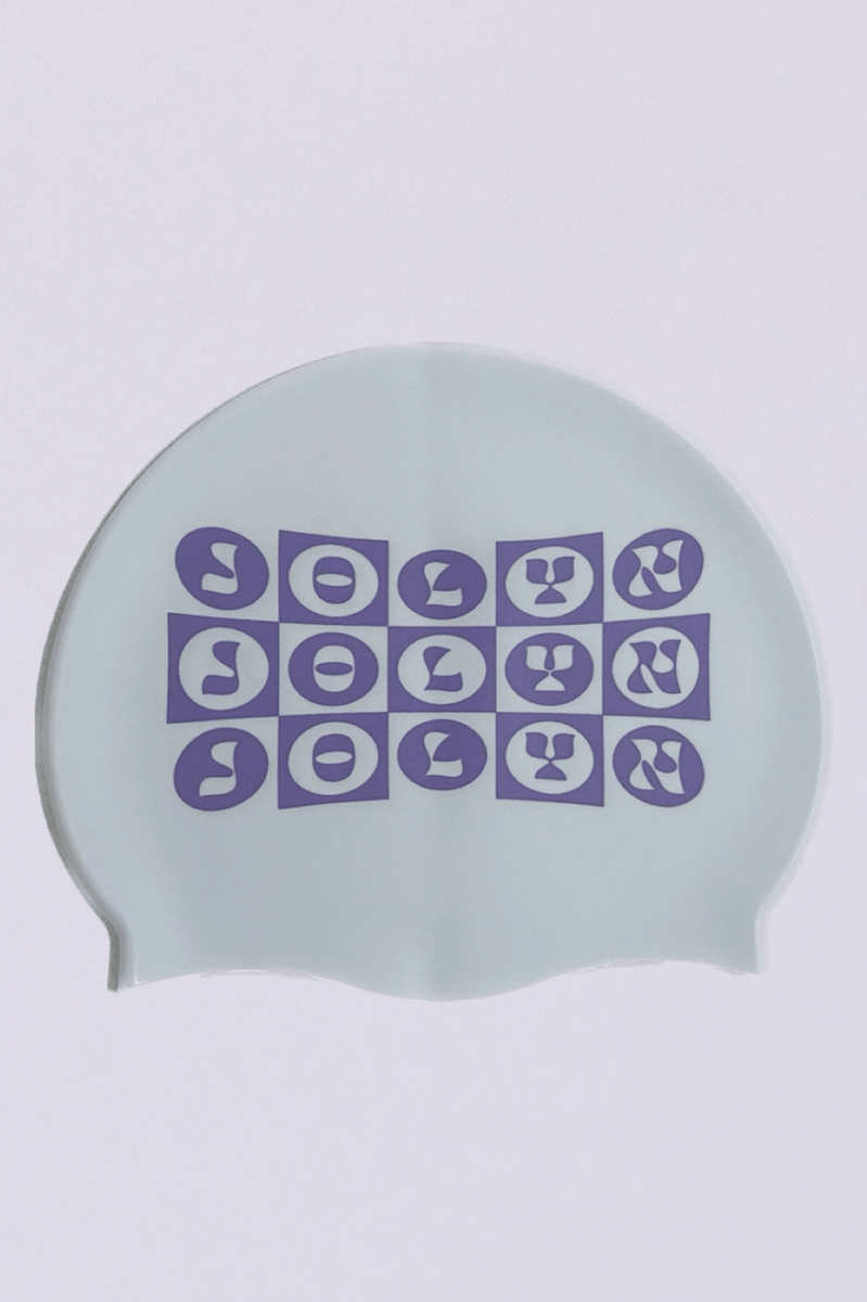 Printed Silicone JOLYN Exclusive Logo Swim Cap| JOLYN